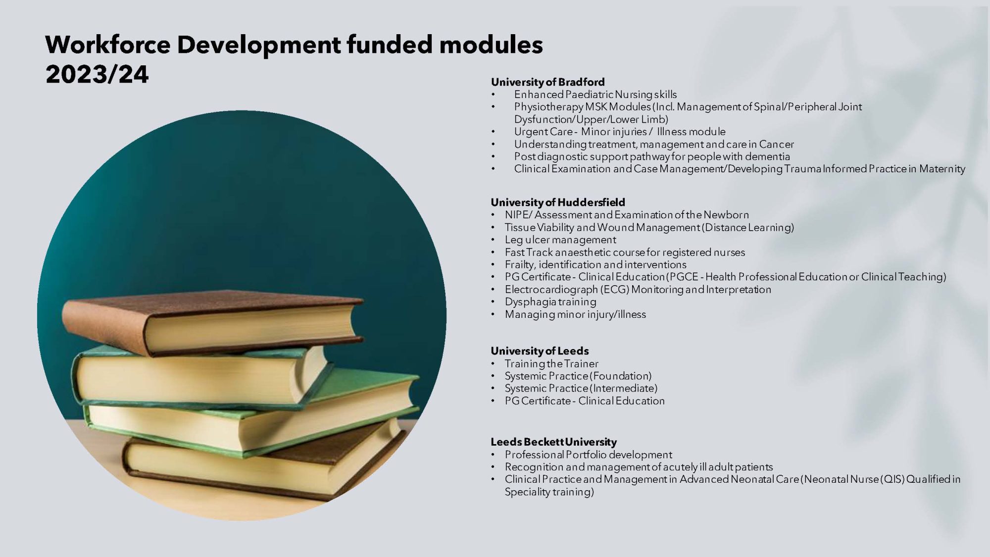 Funding – Bradford Education and Training